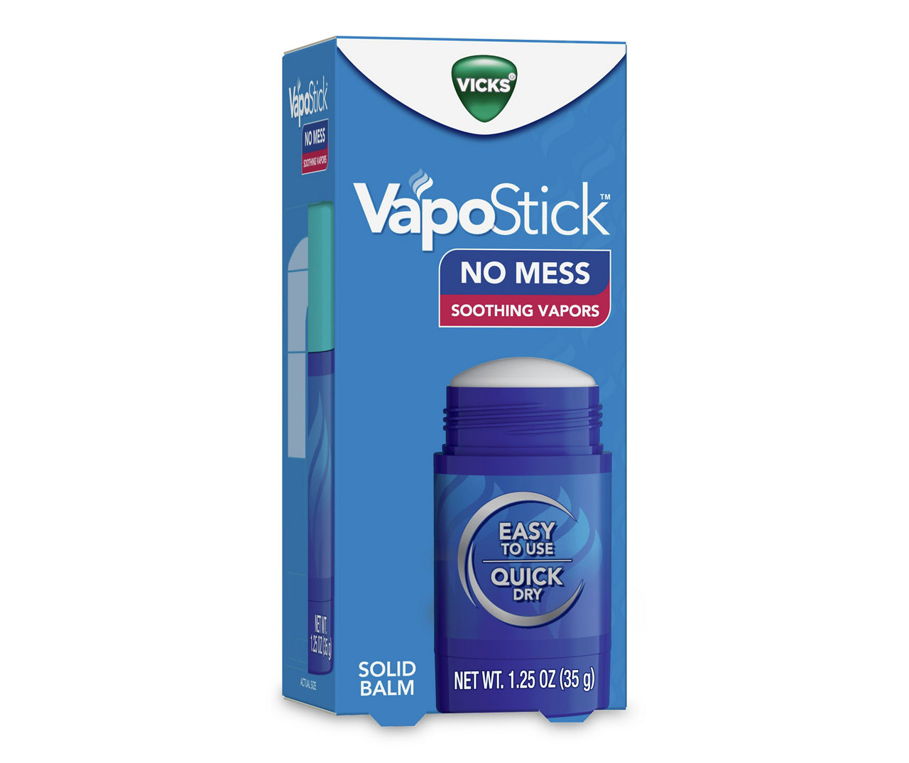 Vicks VapoStick Soothing Vapors Solid Balm, 1.25 Oz. | Big Lots