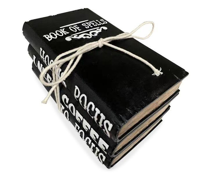 "Book of Spells" Decorative Book Stack Decor | Big Lots