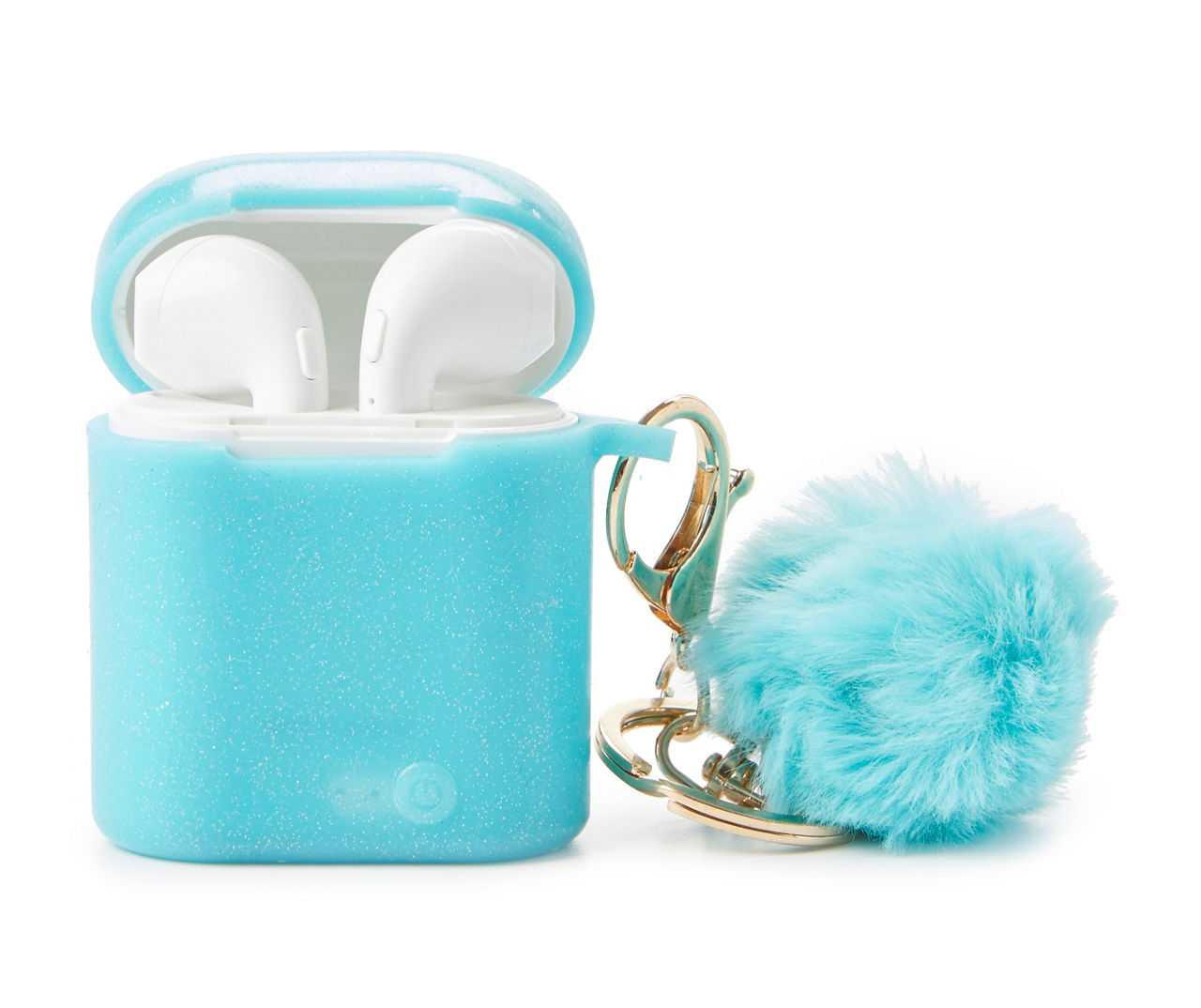 Art + Sound True Wireless Bluetooth Earbuds with Mint Glitter Charging ...