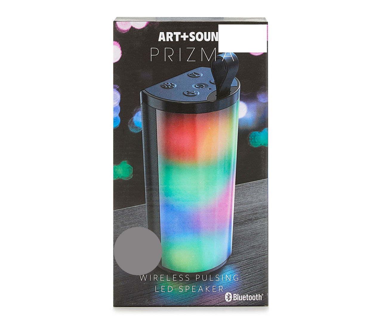 Art + Sound Prizma Bluetooth Wireless Pulsing LED Speaker | Big Lots