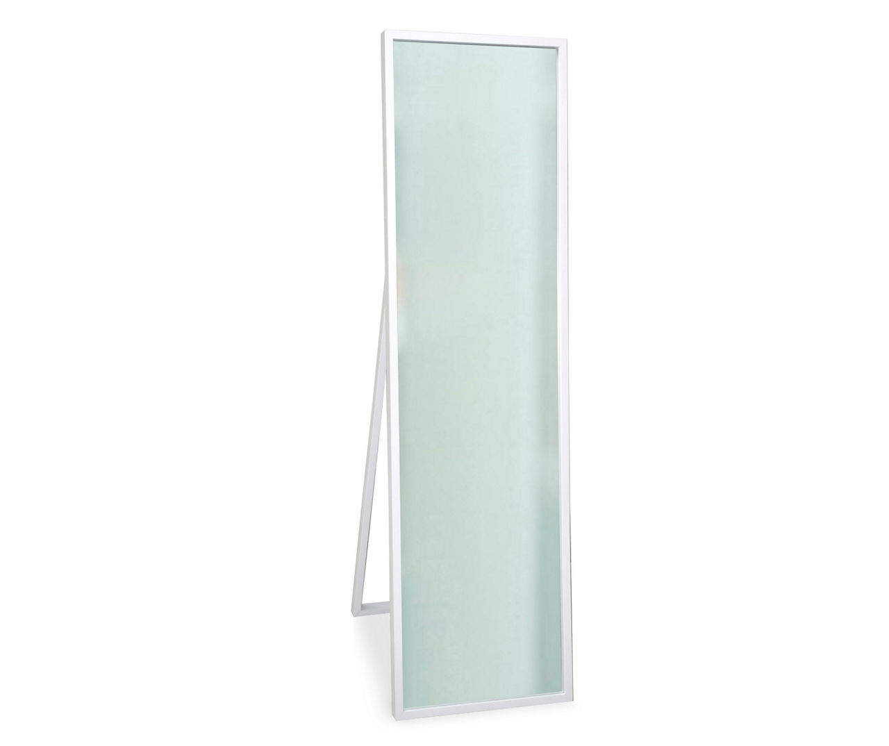 White Freestanding Floor Mirror