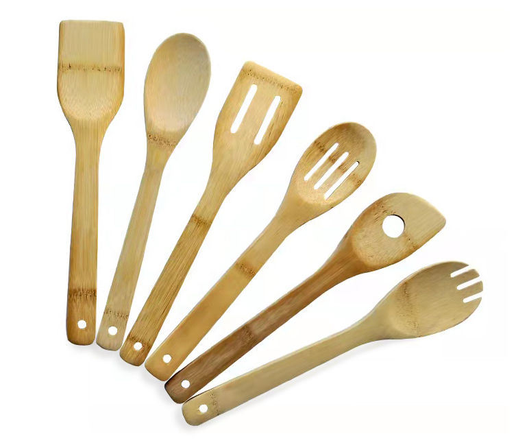 Real Living Bamboo 6-Piece Utensil Set | Big Lots