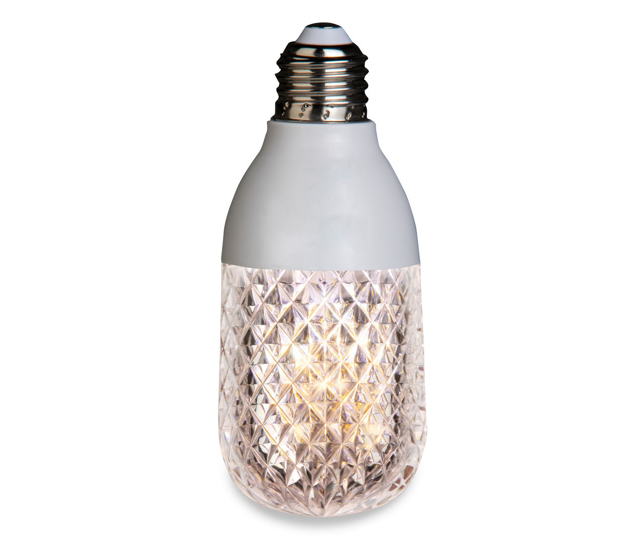 Luxe Sparkle White Double-Sided Edison LED Light Bulb | Big Lots