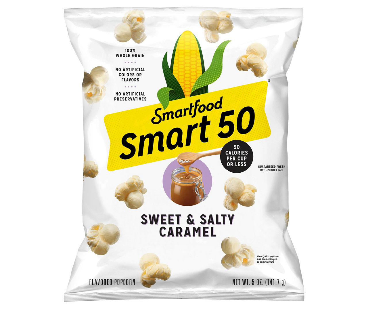 Smart Food Smartfood Smart 50 Flavored Popcorn Sweet & Salty Caramel 5 ...