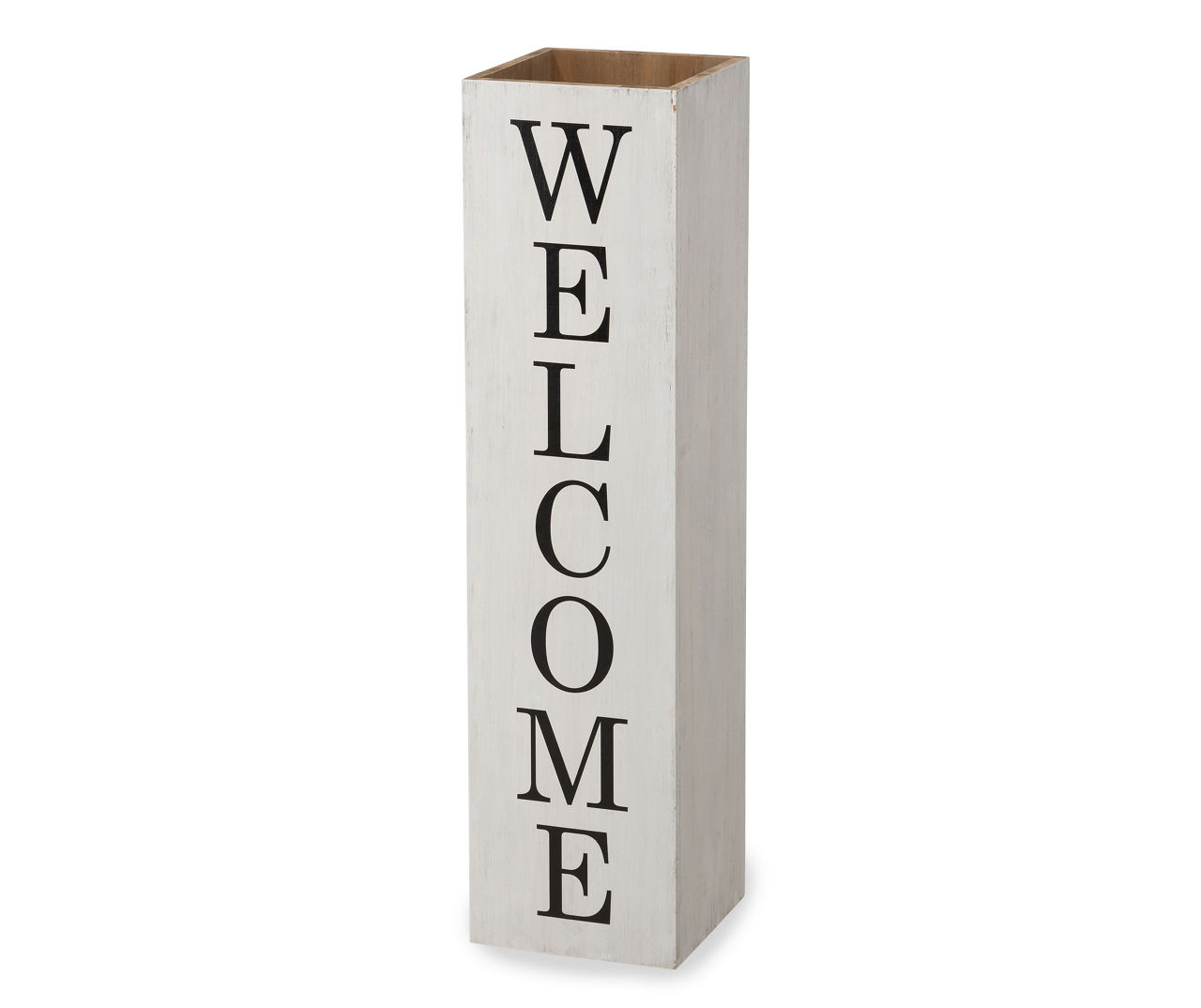 "Welcome" & "Home" Double Sided Porch Box | Big Lots