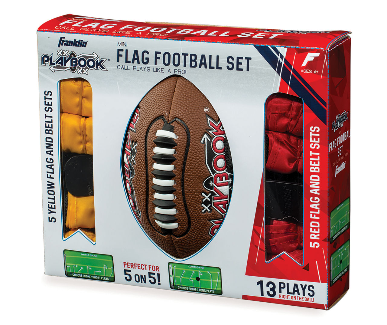 Franklin Mini Playbook Flag Football Set | Big Lots