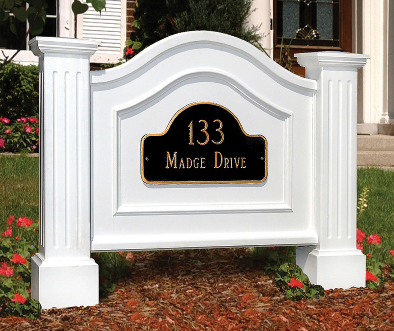 Nantucket White Address Sign | Big Lots