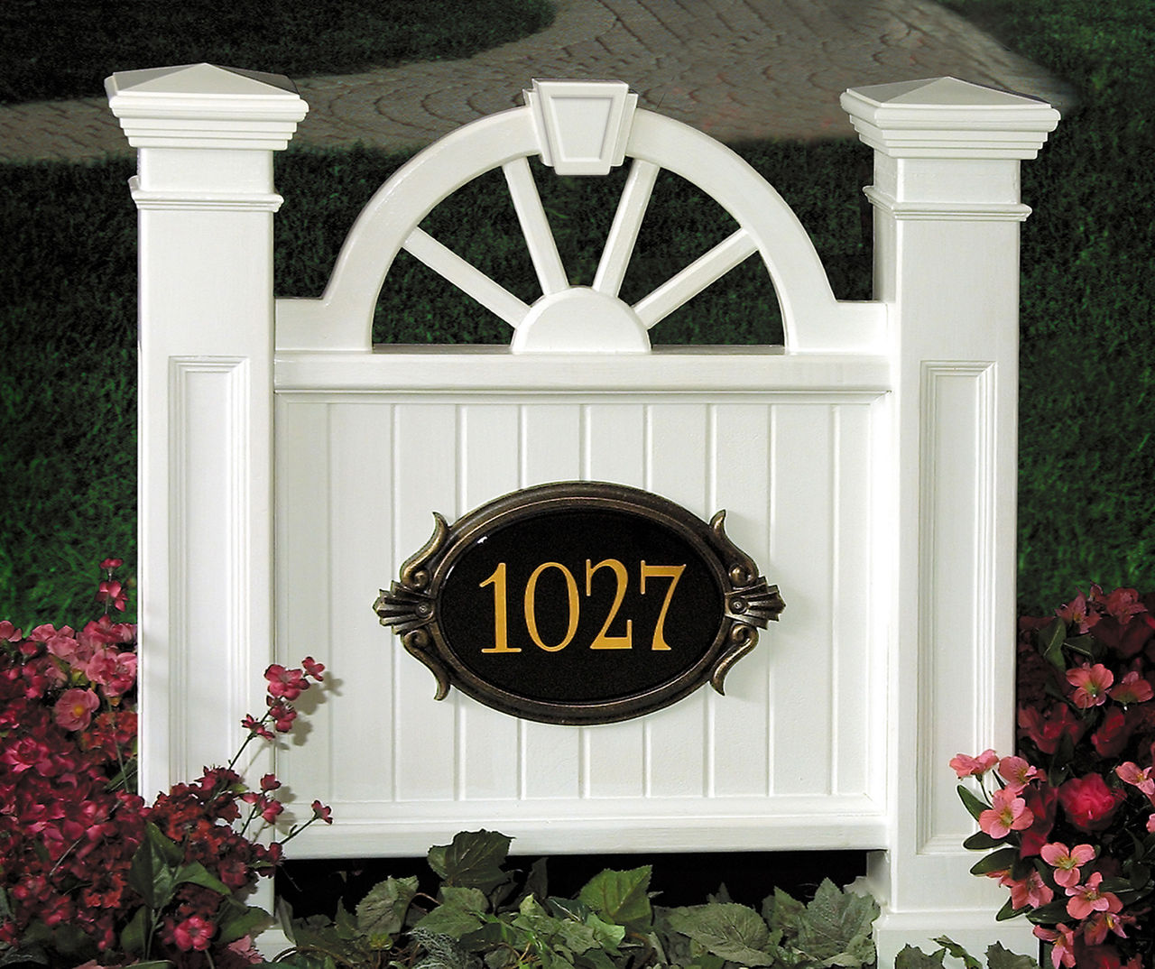 Winchester White Address Sign | Big Lots