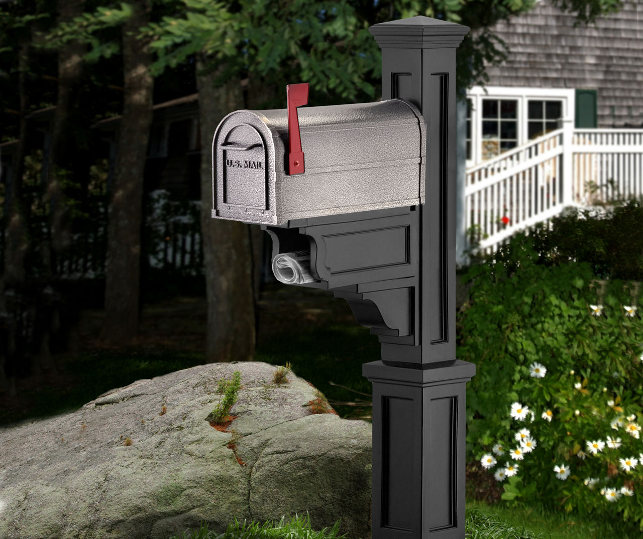 Dover Black Mail Post | Big Lots