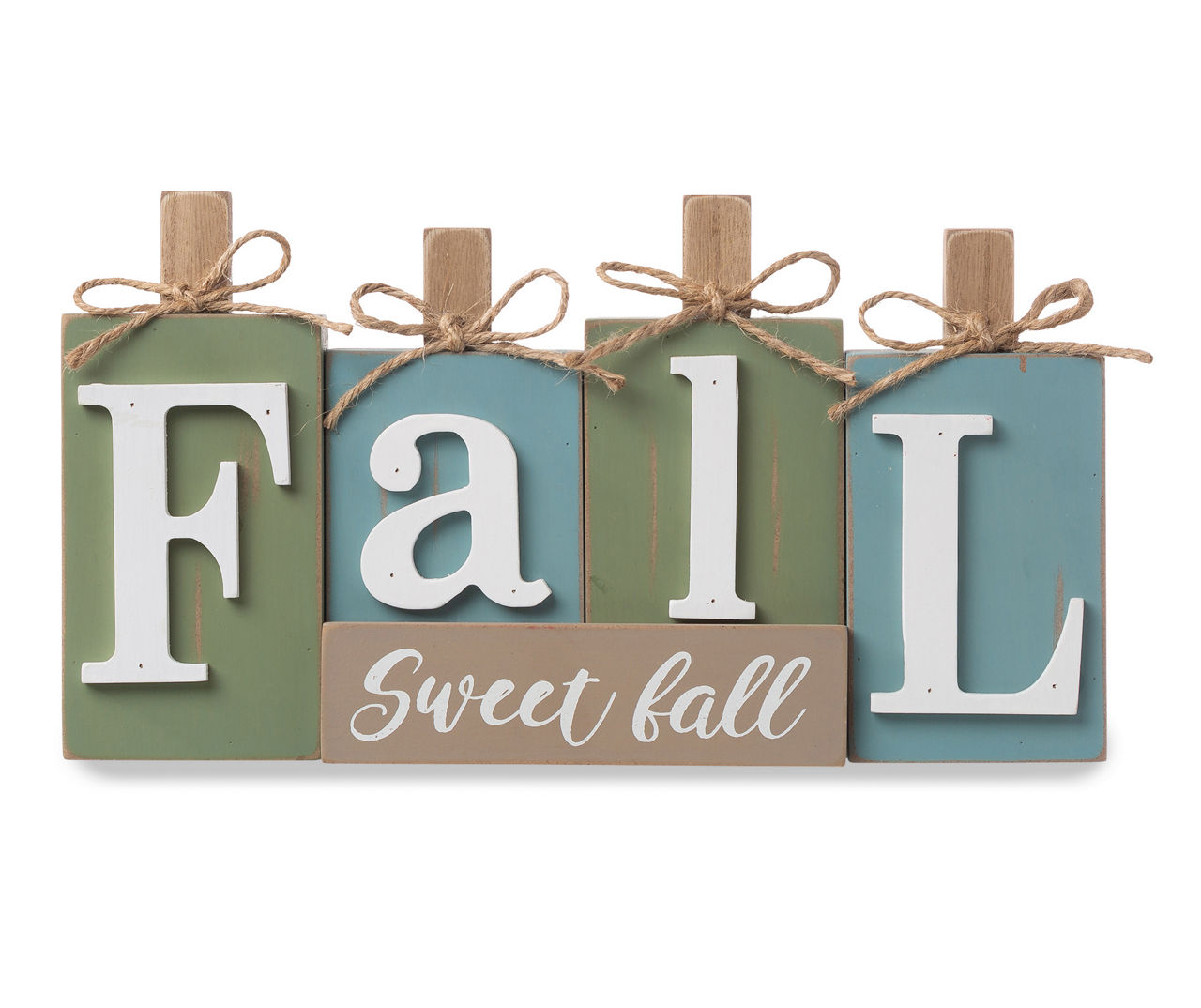 "Fall Sweet Fall" Letter Block Tabletop Decor | Big Lots