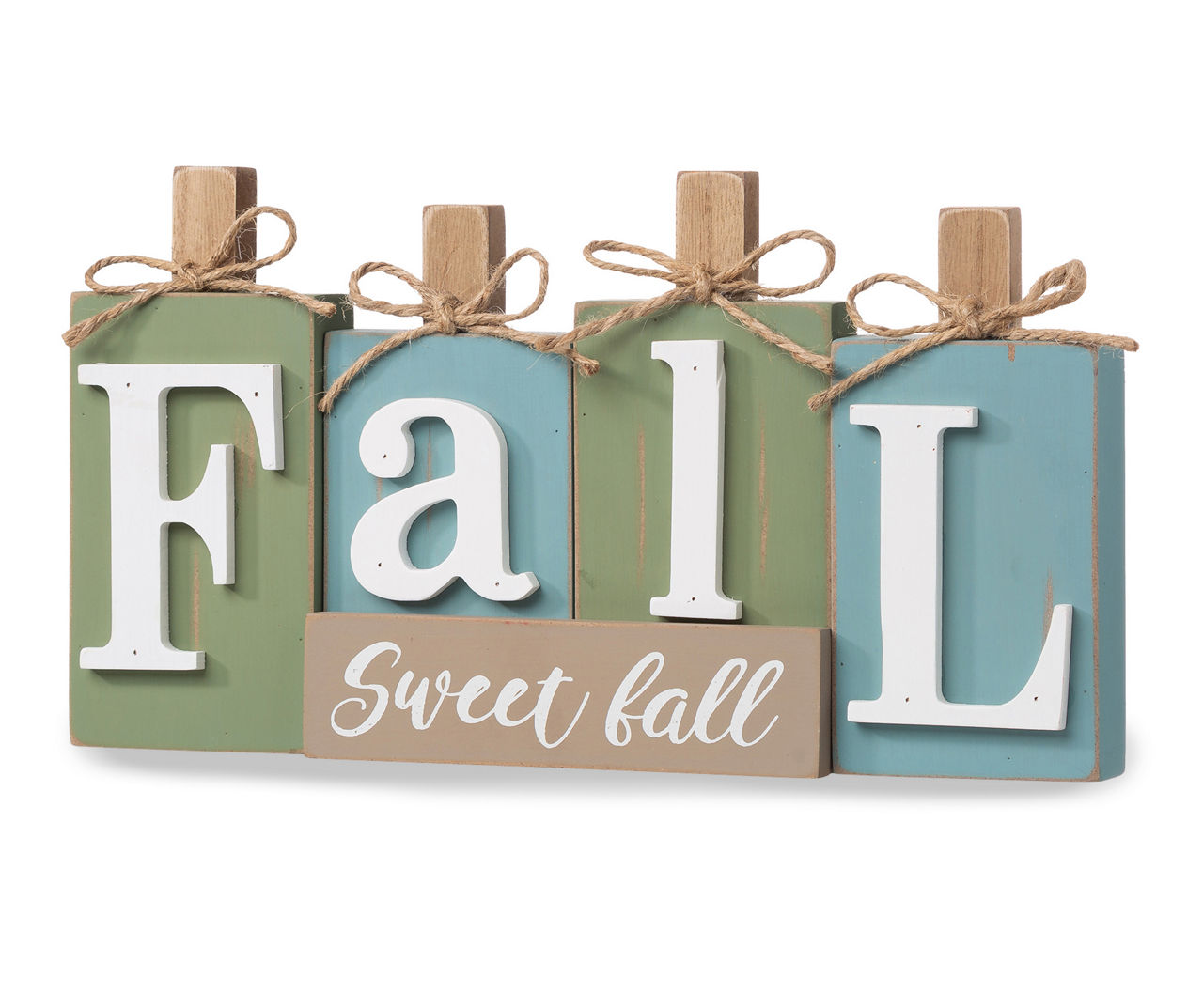 "Fall Sweet Fall" Letter Block Tabletop Decor | Big Lots