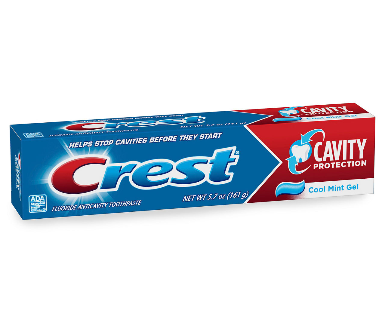 Crest Cavity Protection Cool Mint Gel Toothpaste, 5.7 Oz. | Big Lots