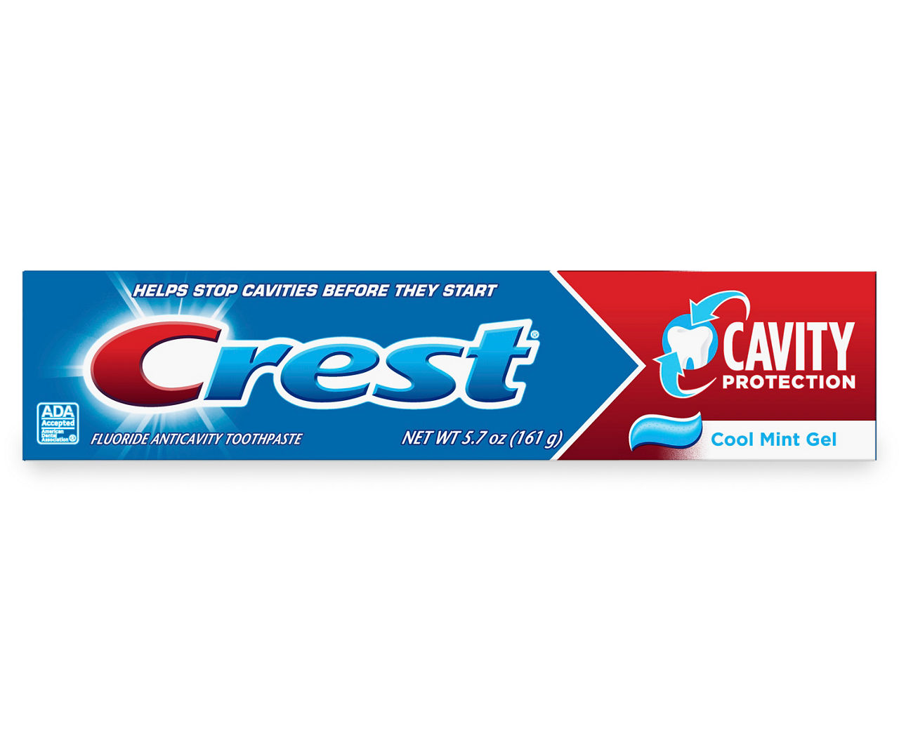 Crest Cavity Protection Cool Mint Gel Toothpaste, 5.7 Oz. | Big Lots