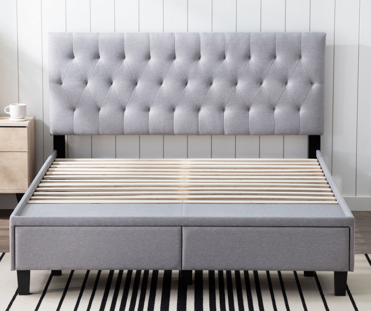 Brookside anna upholstered bed with drawers store