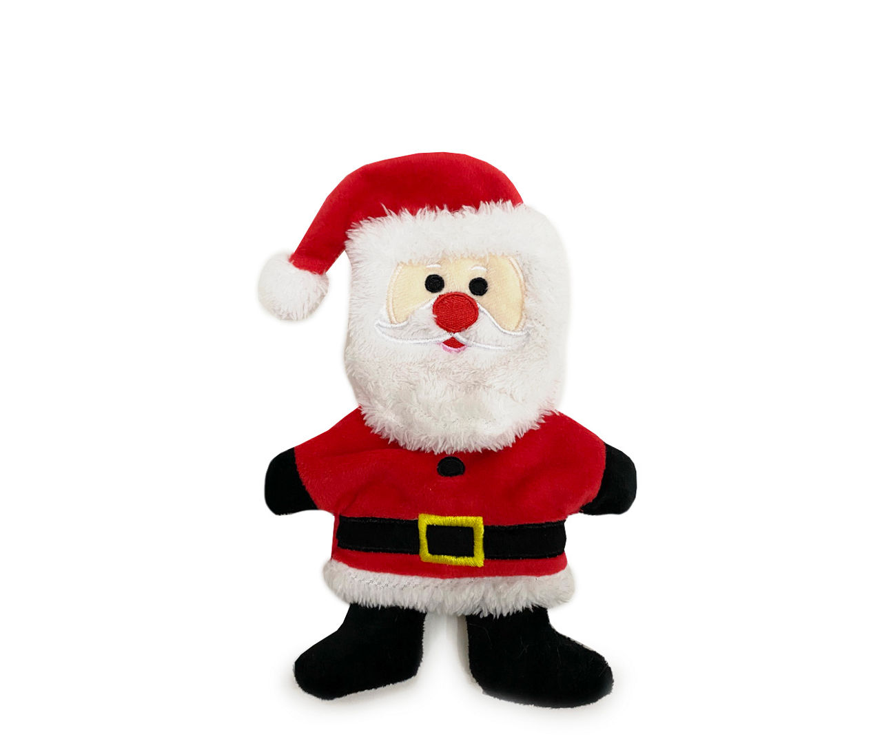 Red Nose Santa Flat Pet Toy | Big Lots