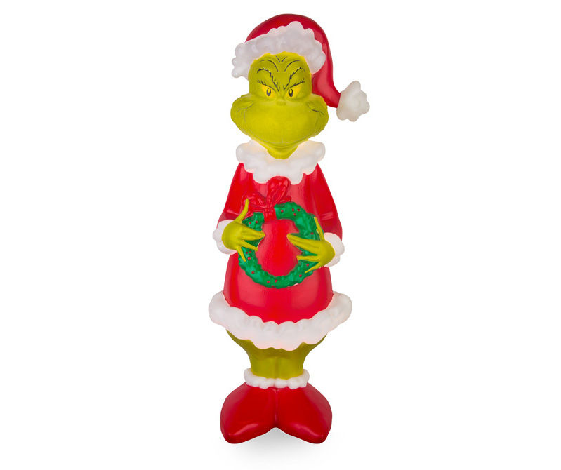 Festive 24" Santa Grinch LED Blow Mold | Big Lots