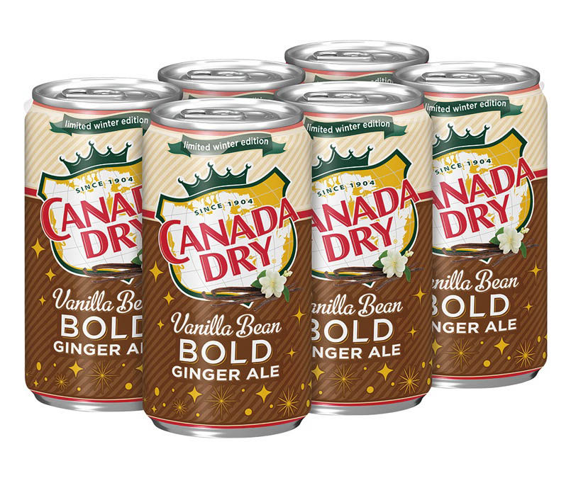 Canada Dry Vanilla Bean Bold Ginger Ale, 6-Pack | Big Lots
