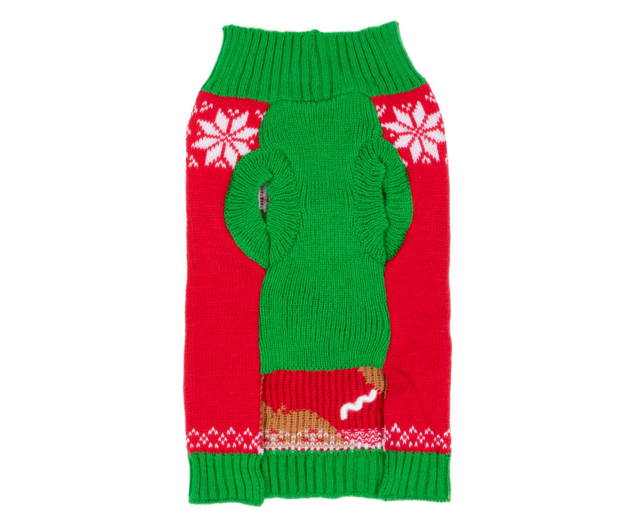 Simply Dog Pet Small Red Gingerbread Man Sweater | Big Lots