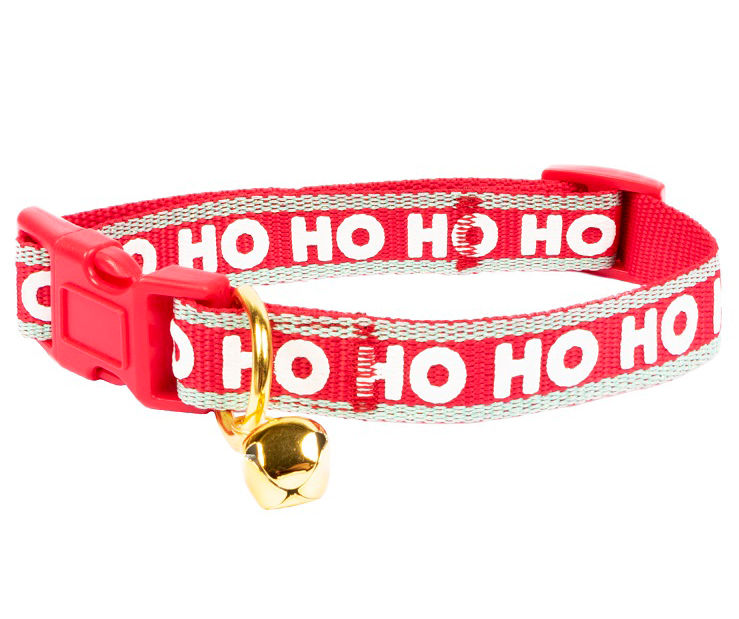Simply Dog Pet "Ho Ho Ho" Red Gingham Santa Bandana & Collar Set | Big Lots
