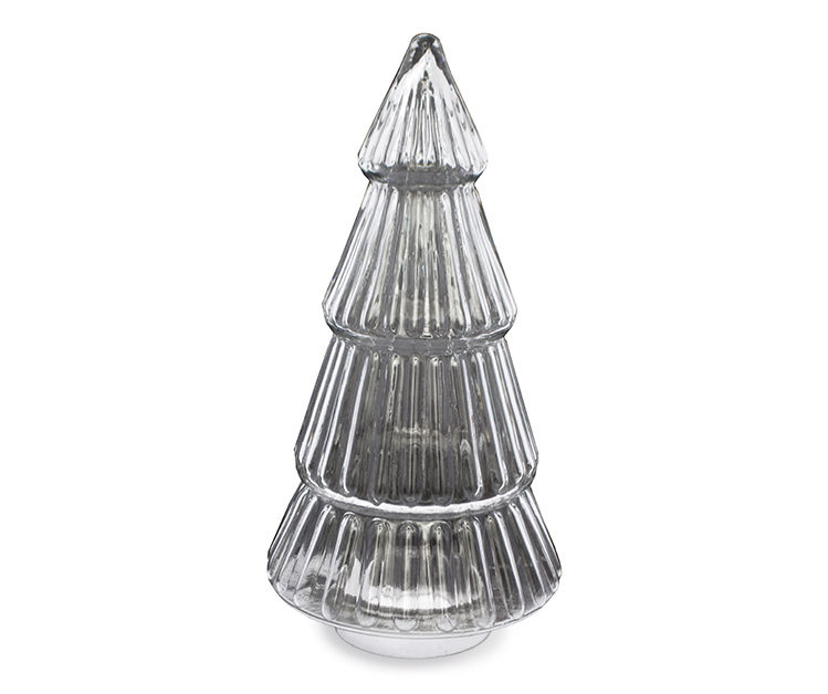 Broyhill Clear Embossed Glass Tree Tabletop Decor | Big Lots