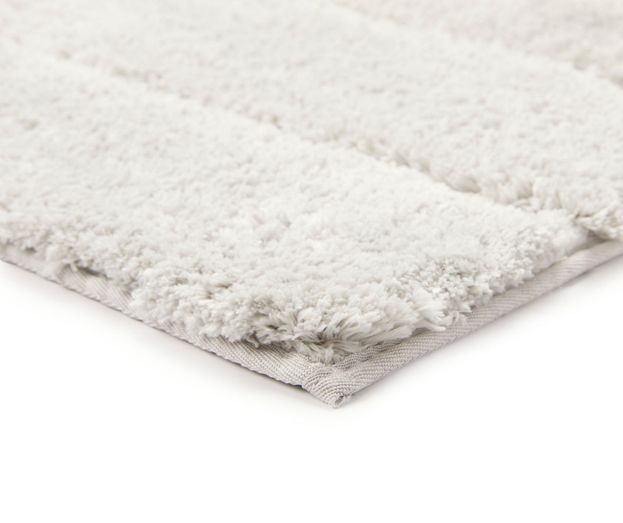 Broyhill Villa Gray Stripe Bath Rug | Big Lots