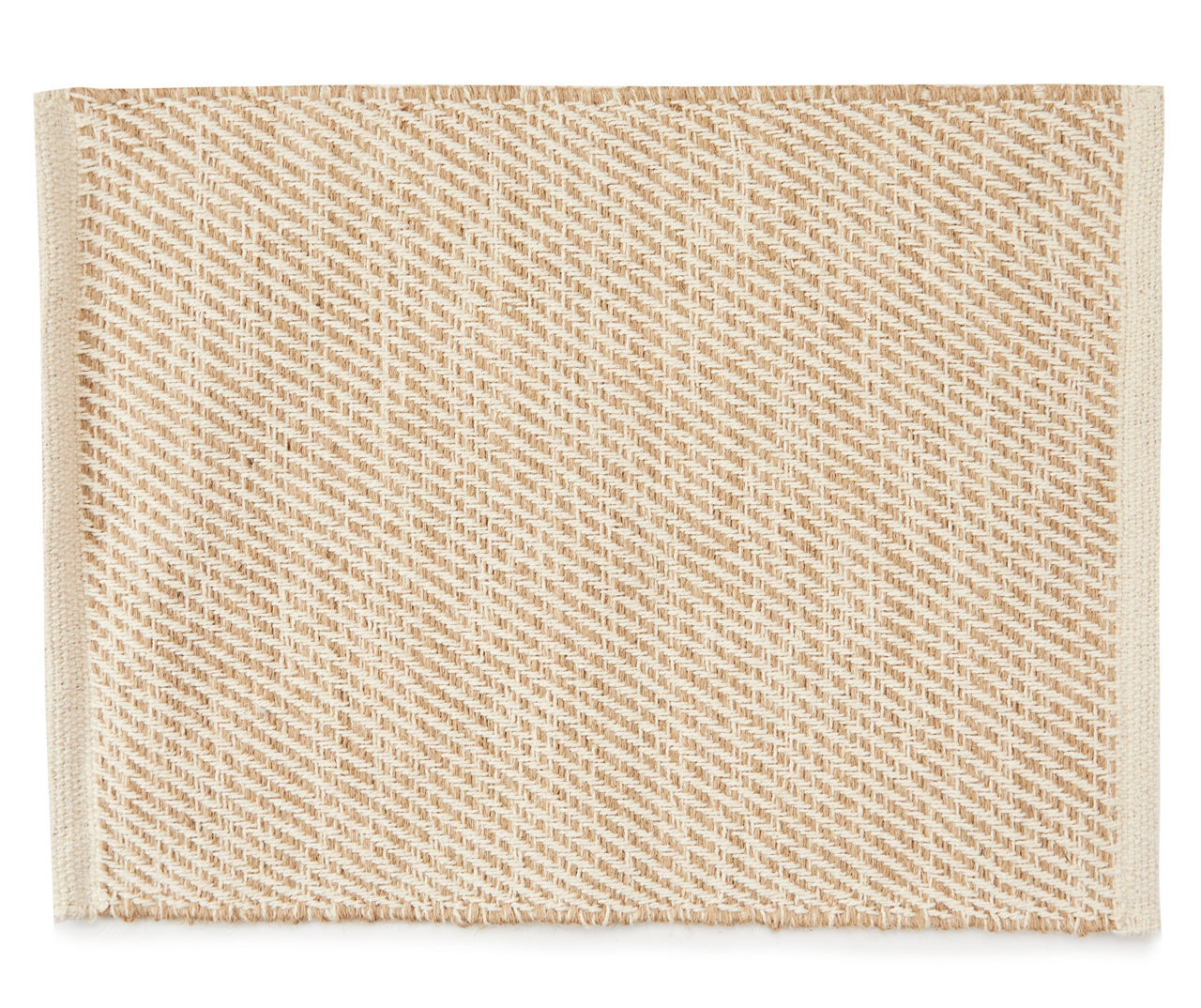 Broyhill Beige & Tan Diagonal Stripe Placemat | Big Lots