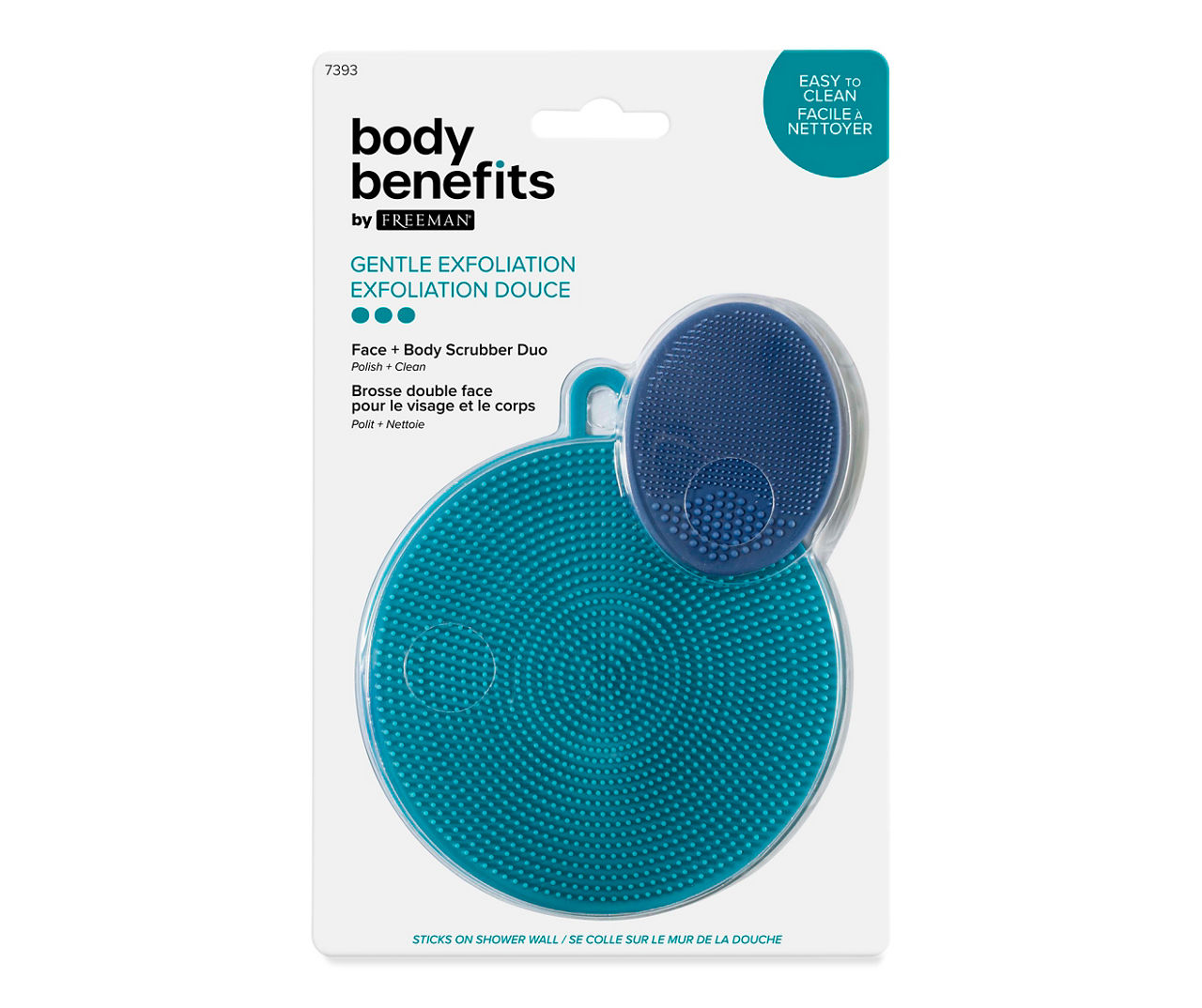 Freeman Gentle Exfoliation Face & Body Scrubber Duo | Big Lots