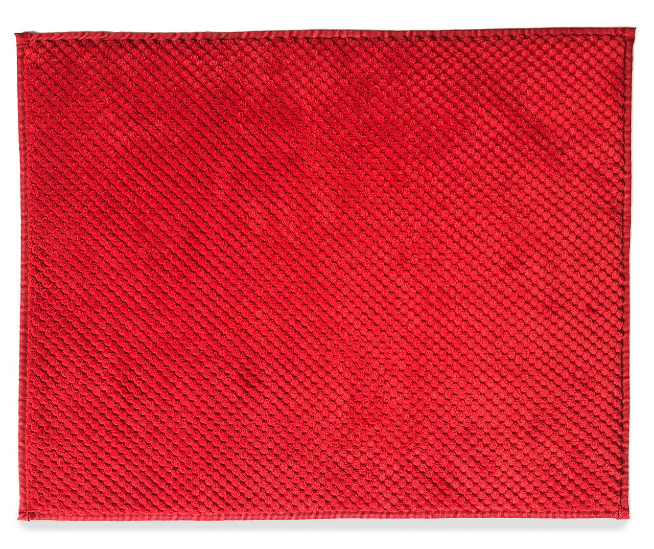 Real Living Haute Red Honeycomb-Quilted Dish Drying Mat | Big Lots