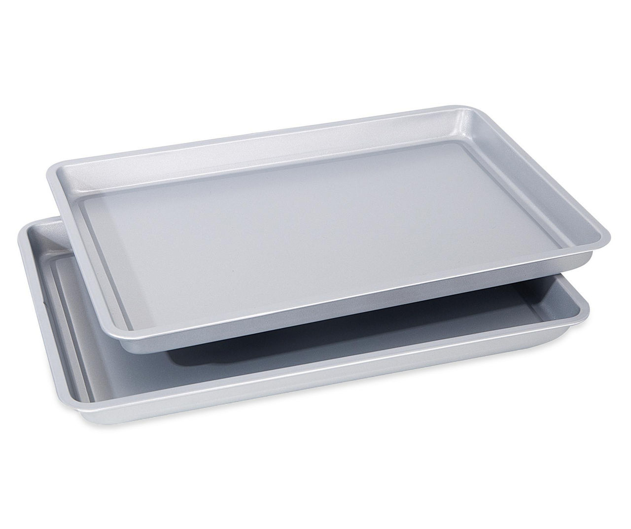 Winter Wonder Lane Silver Jelly Roll Pan 2 Pack Big Lots