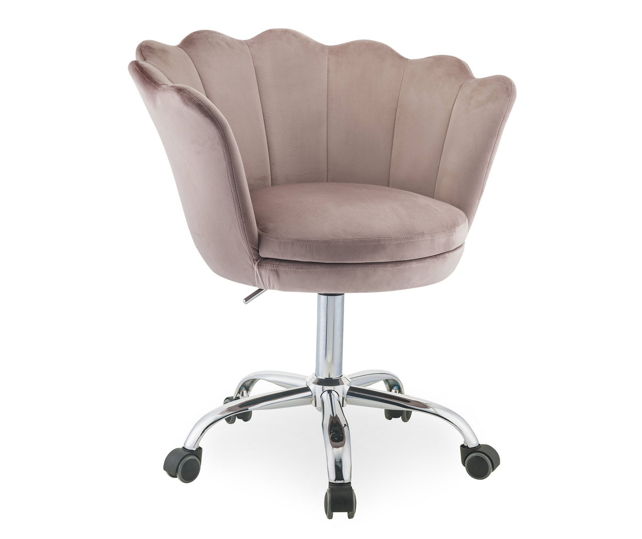 Acme Micco Rose Quartz Velvet Office Chair | Big Lots