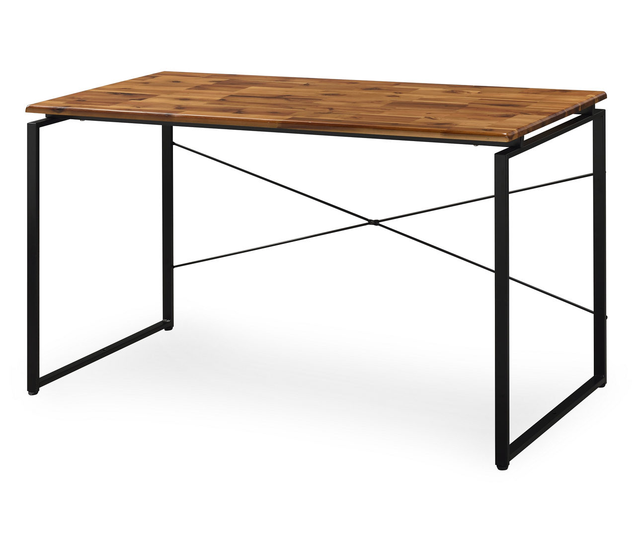 Acme Jurgen Rustic Oak & Black Writing Desk | Big Lots