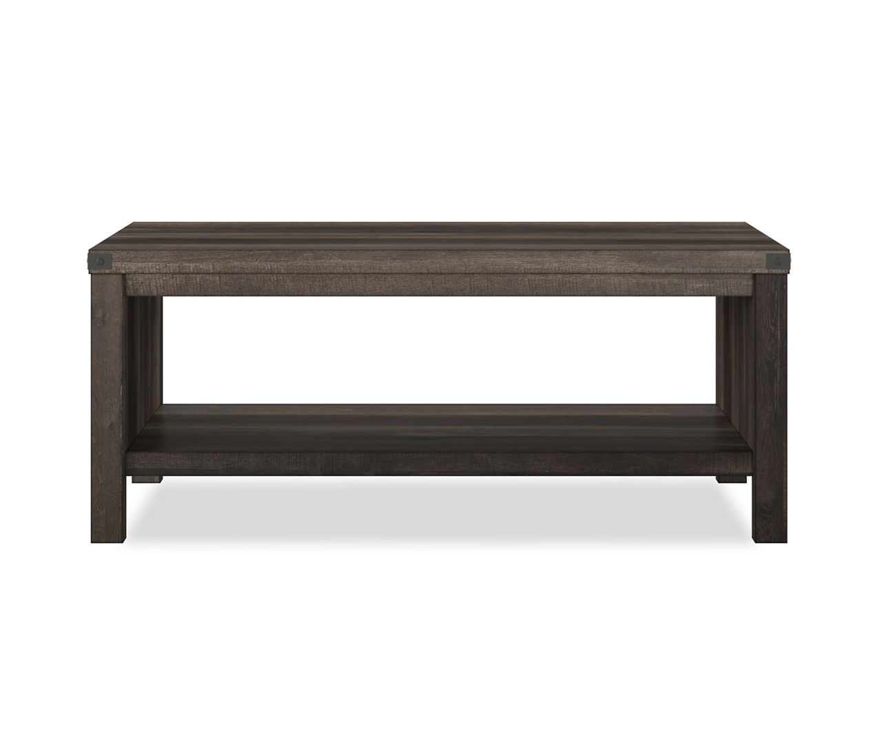 Clark Station Dark Brown Coffee Table | Big Lots