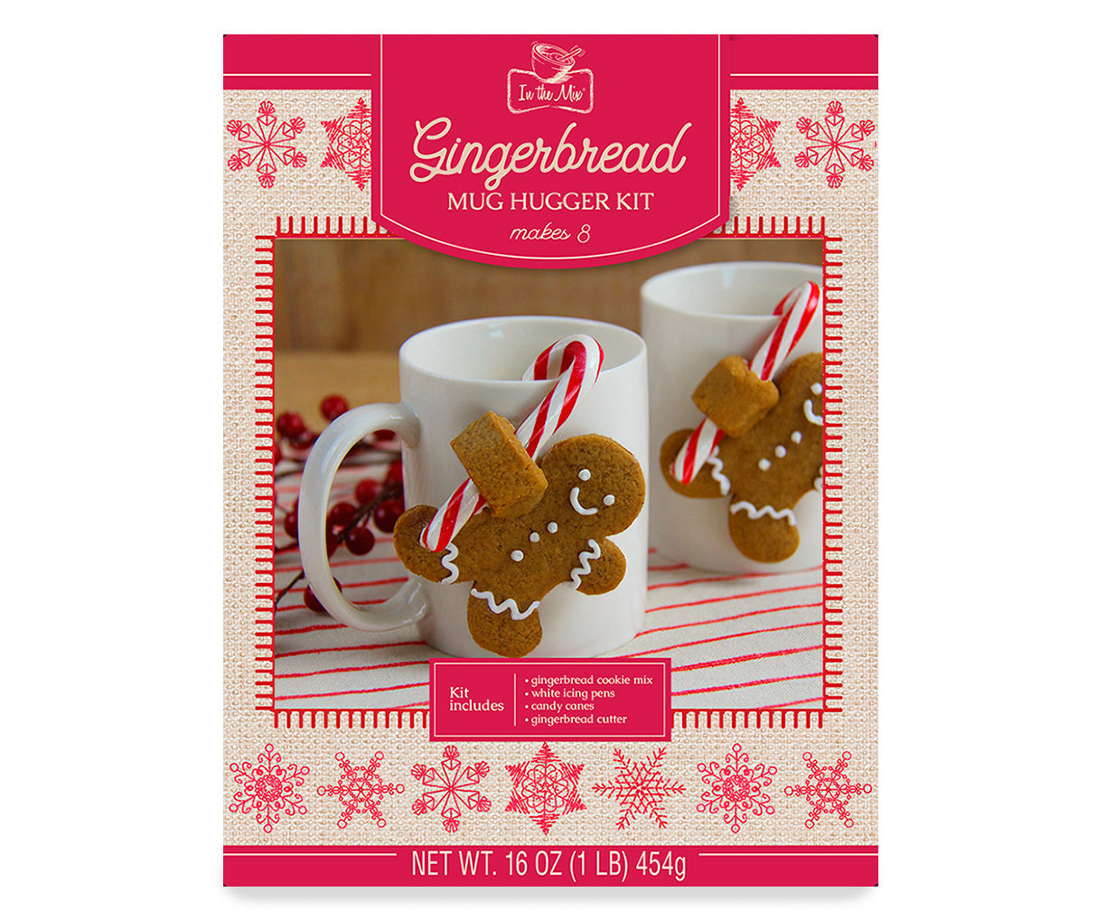In the Mix Gingerbread Man Mug Hugger Kit, 10.68 Oz. | Big Lots