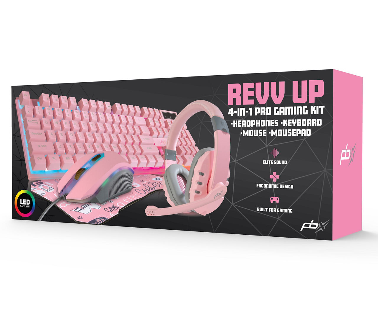 Revv Up 4-in-1 Pro LED Gaming Kit | Big Lots