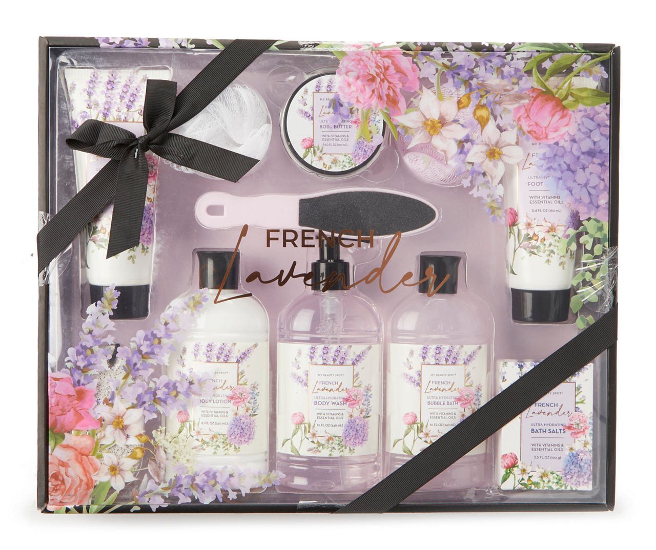 My Beauty Spot French Lavender 11-Piece Deluxe Bath Box Set | Big Lots