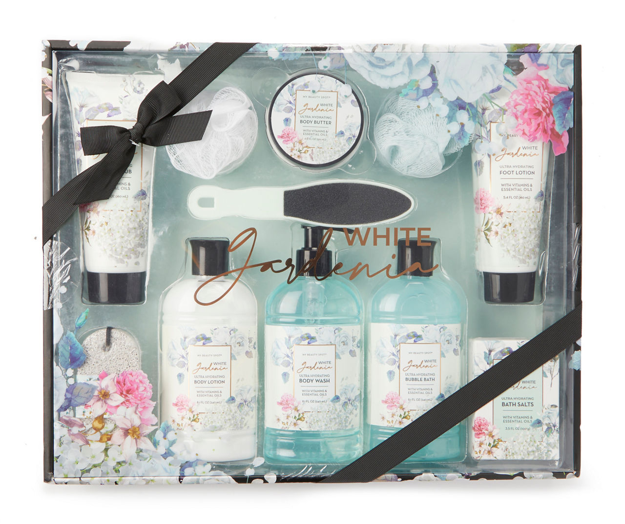 My Beauty Spot White Gardenia 11-Piece Deluxe Bath Box Set | Big Lots