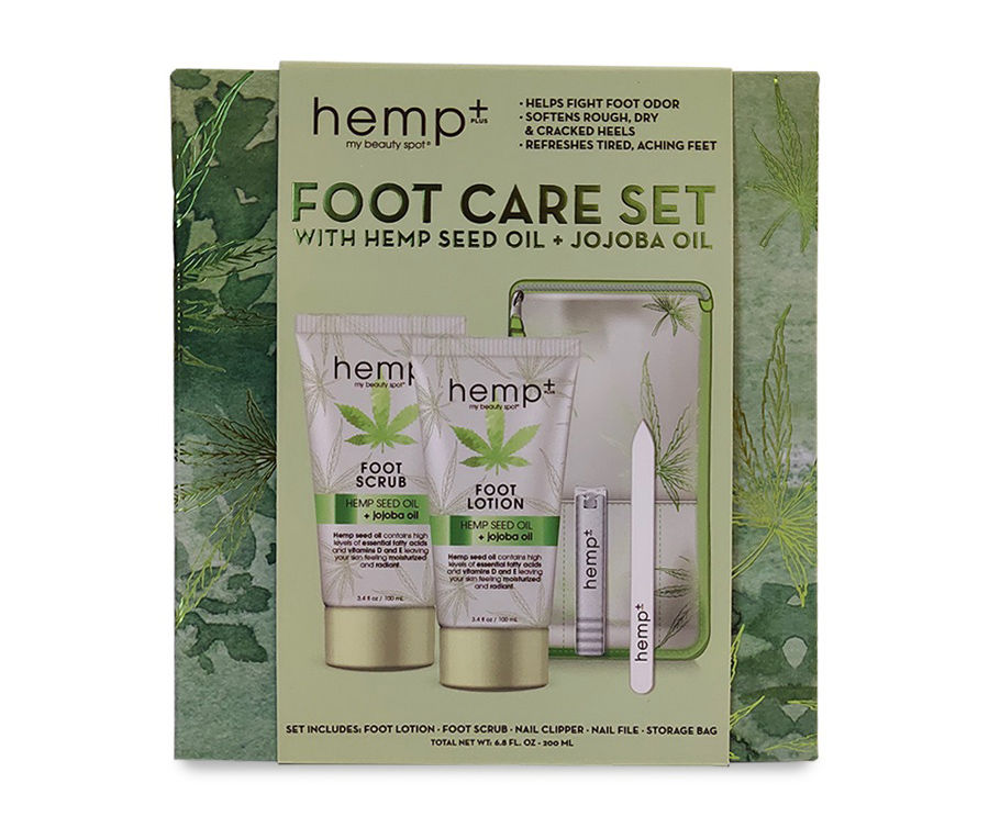 My Beauty Spot Hemp 5-Piece Footcare Set | Big Lots