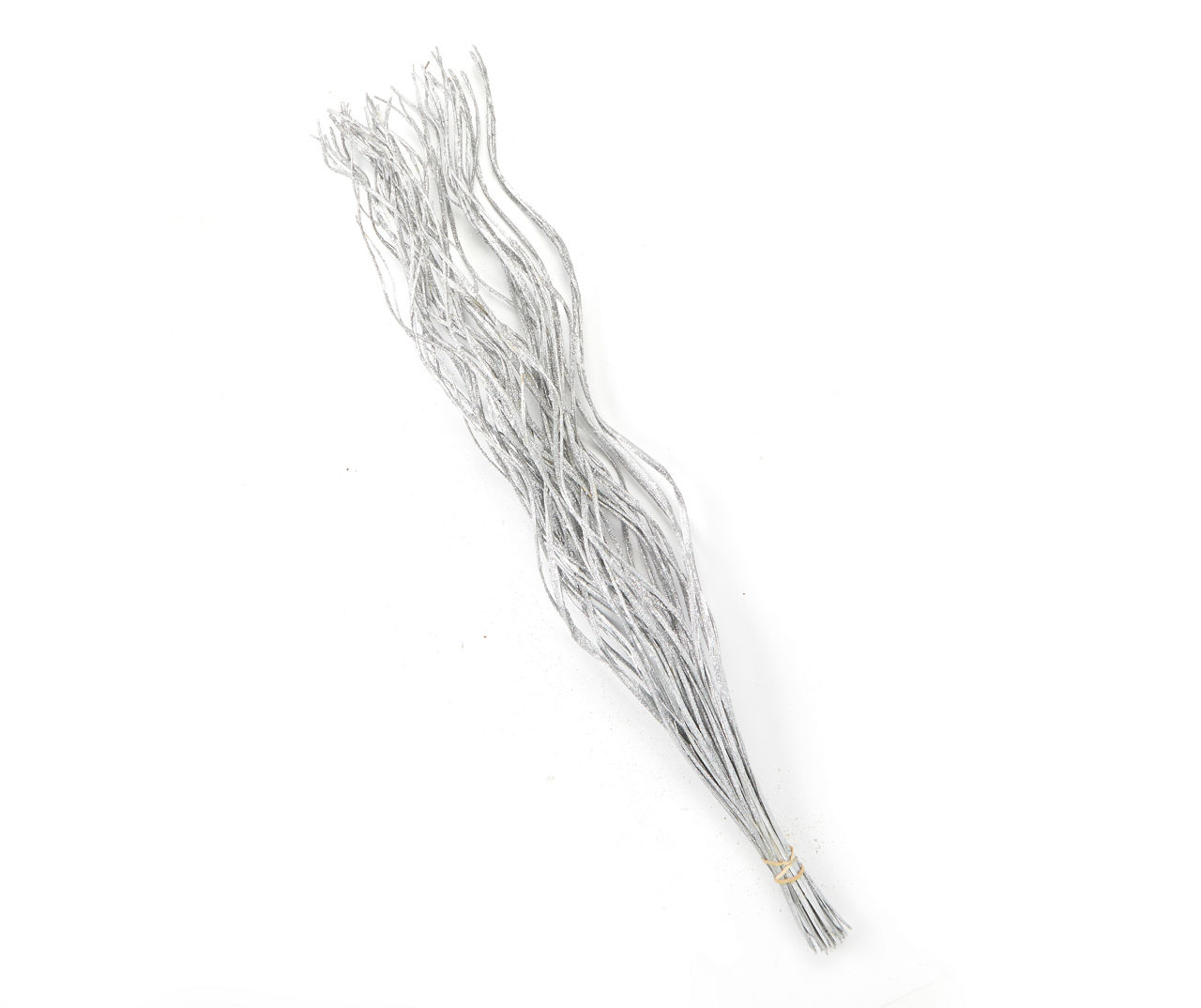 Winter Wonder Lane Silver Glitter Curly Ting Ting | Big Lots