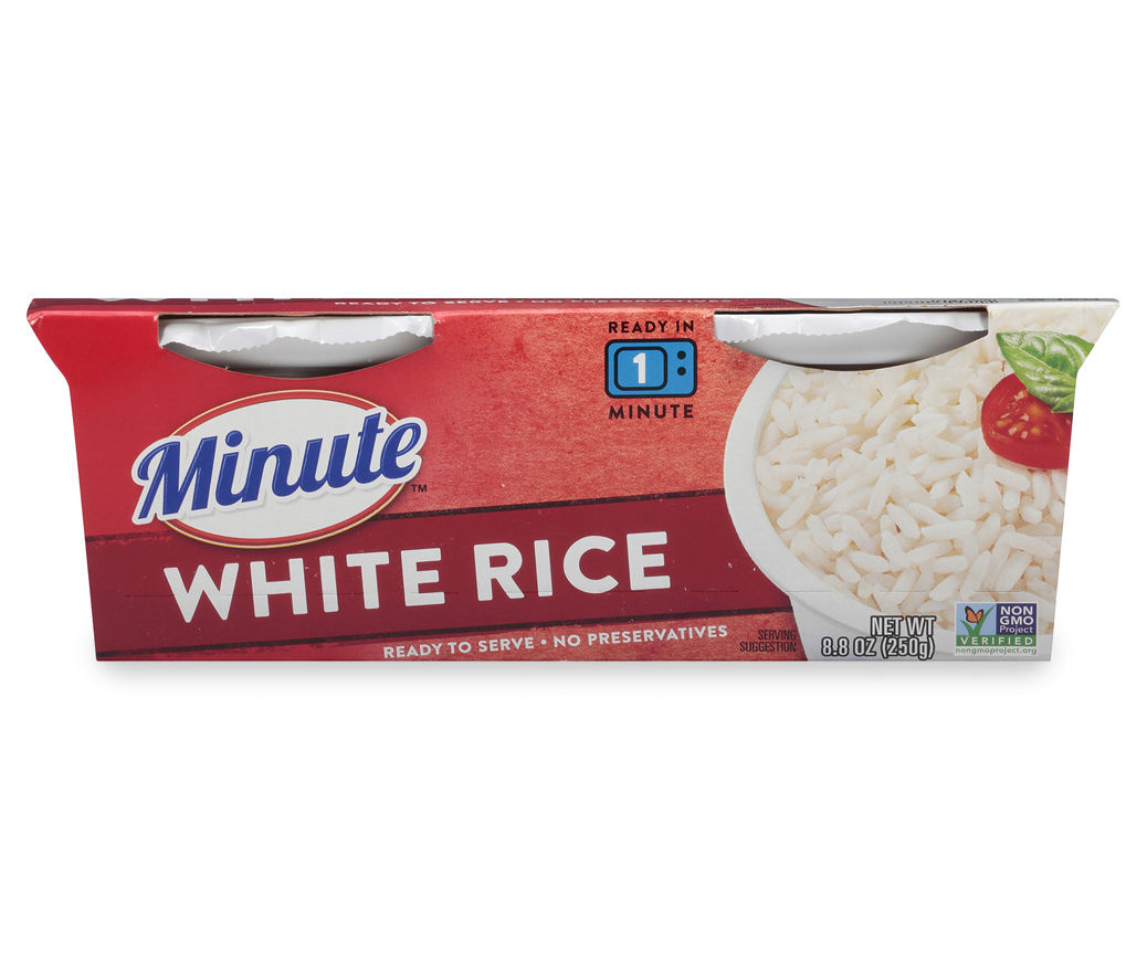 Minute White Rice Ready to Serve Cups, 2-Pack | Big Lots