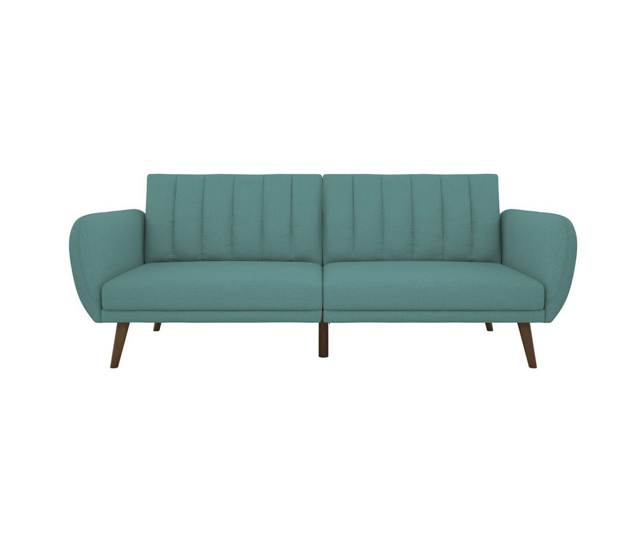 Novogratz Brittany Light Blue Linen Convertible Sleeper Futon | Big Lots