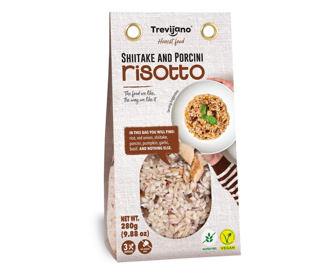 Trevijano Shiitake & Porcini Risotto, 9.88 Oz. | Big Lots