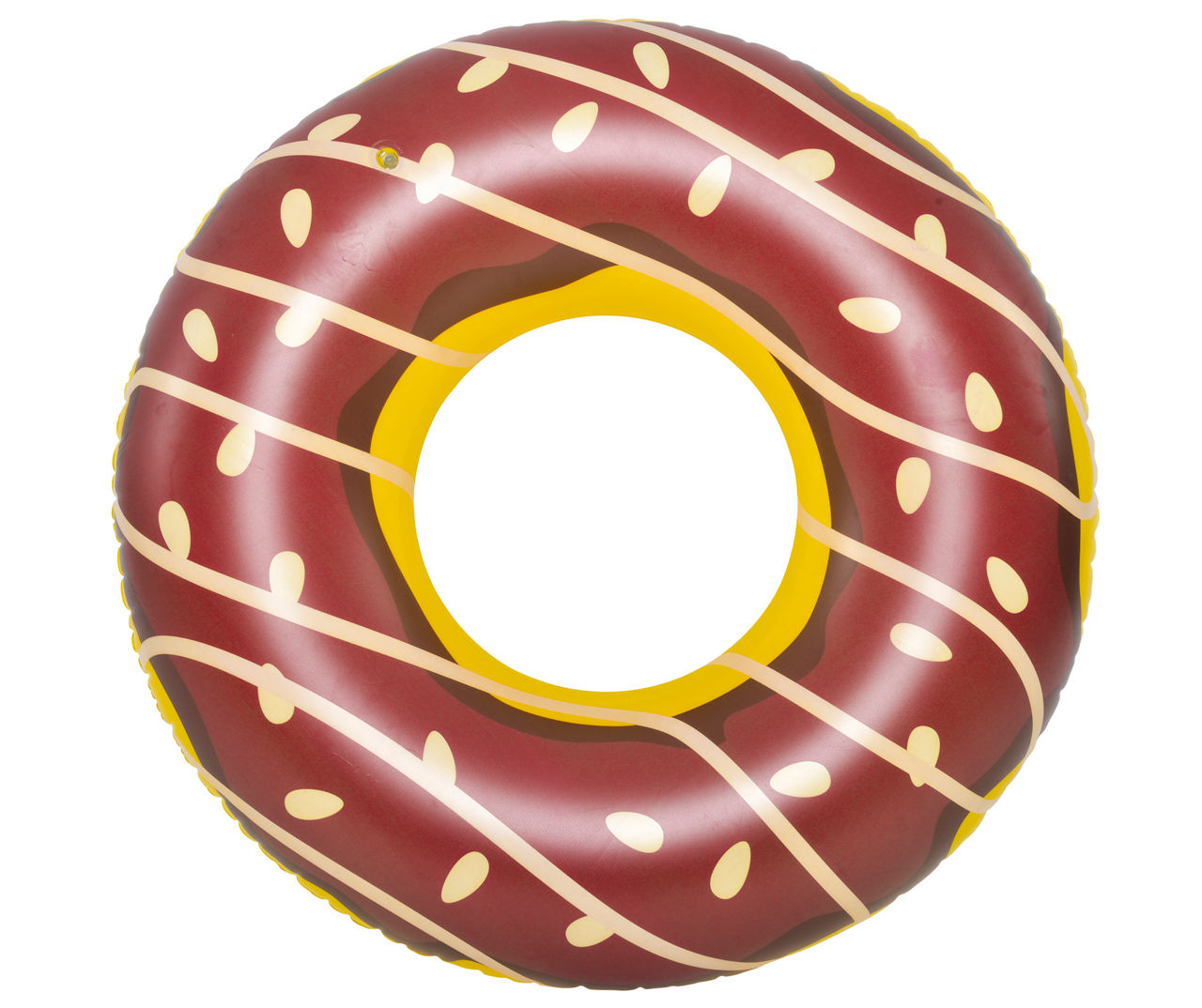 Chocolate Donut Inflatable Pool Ring Float | Big Lots