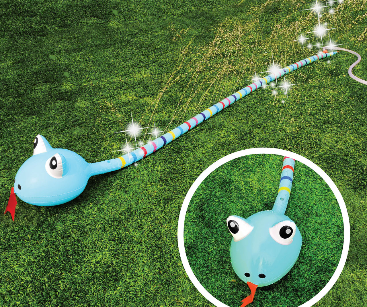 Splash Buddies Inflatable Sprinkler Snake | Big Lots