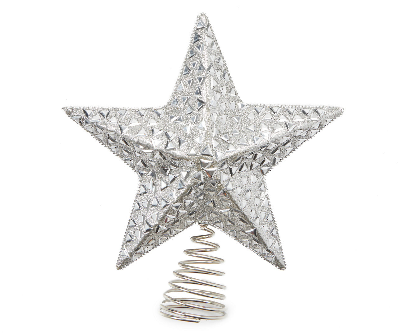 Winter Wonder Lane Silver Gem Star Tree Topper | Big Lots