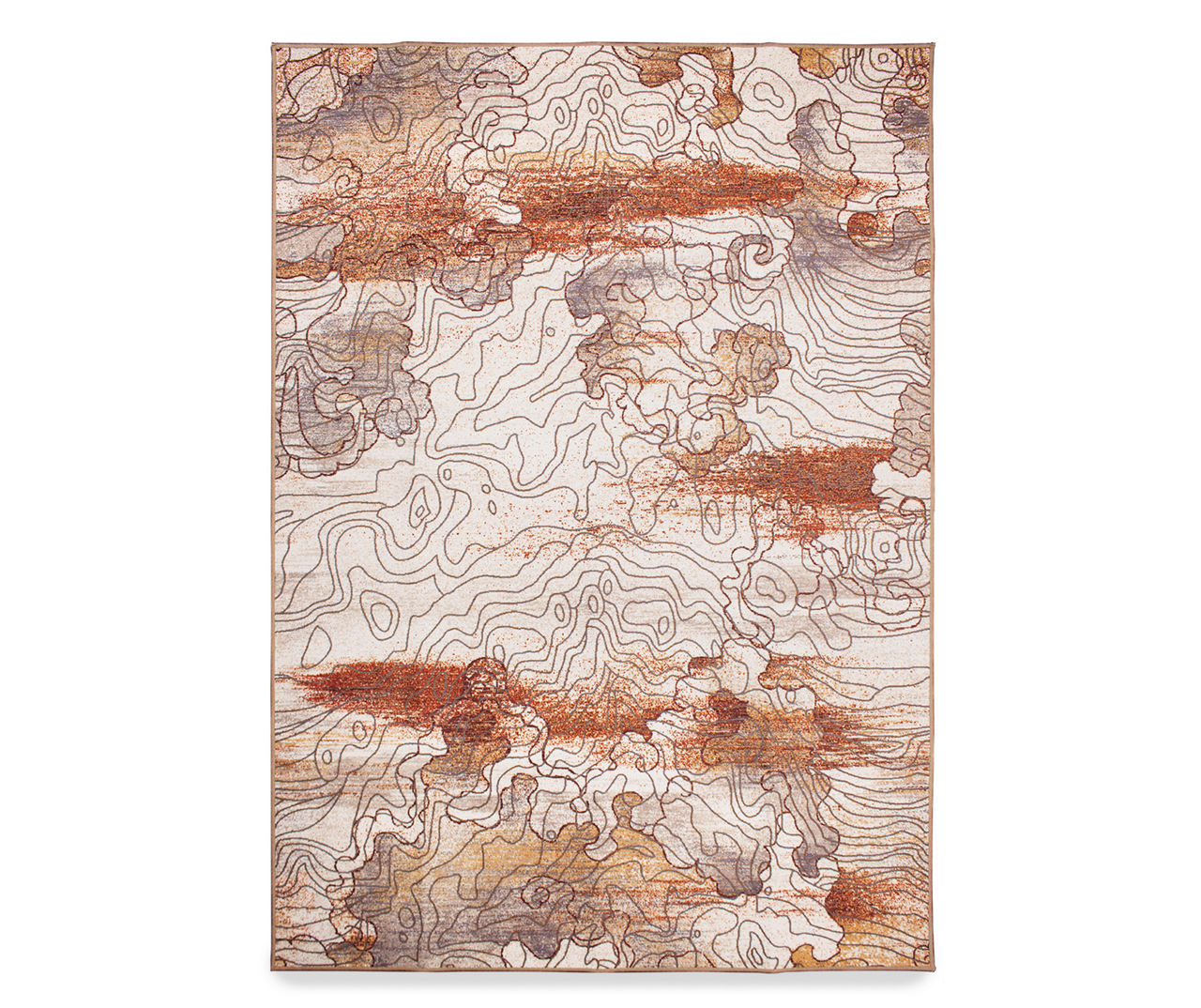 My Magic Carpet Vienna Abstract Washable Area Rug | Big Lots