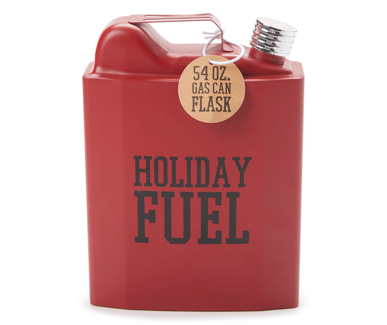 TMD Holdings "Holiday Fuel" Red Oversize Gas Can Flask, 54 oz. | Big Lots