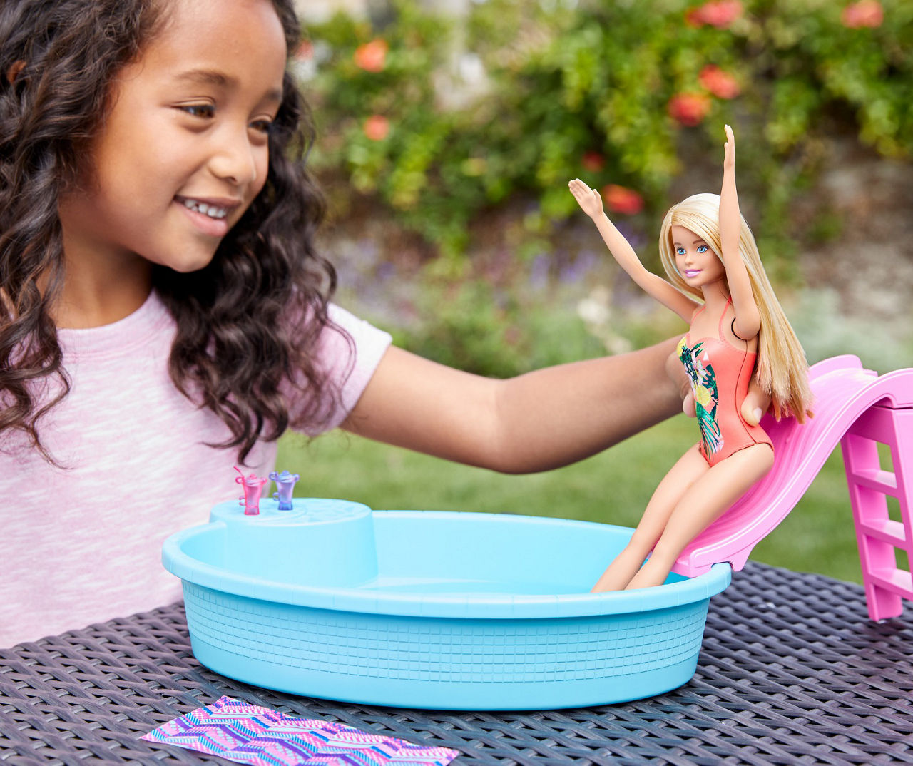 Barbie Doll & Pool Play Set, Blonde Hair | Big Lots