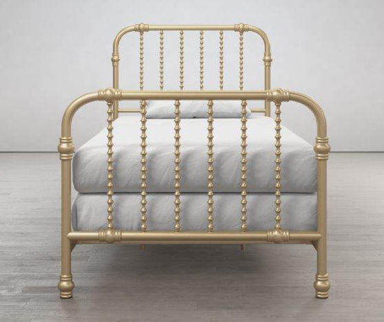 Little Seeds Monarch Hill Wren Gold Metal Twin Bed | Big Lots