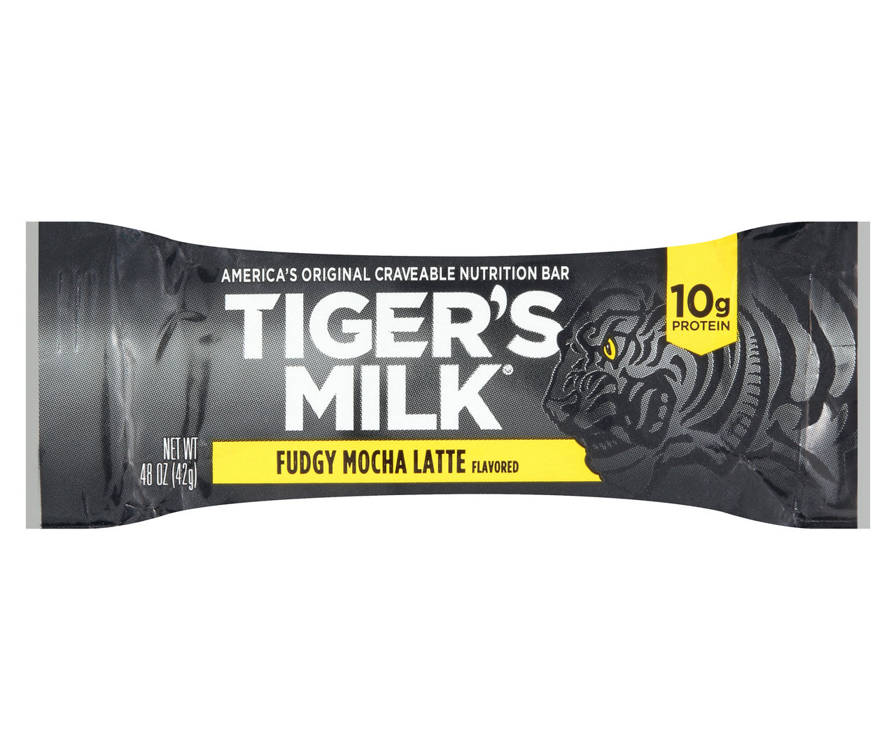 TIGER'S MILK Tiger's Milk Fudgy Mocha Latte Flavored Protein Nutrition ...