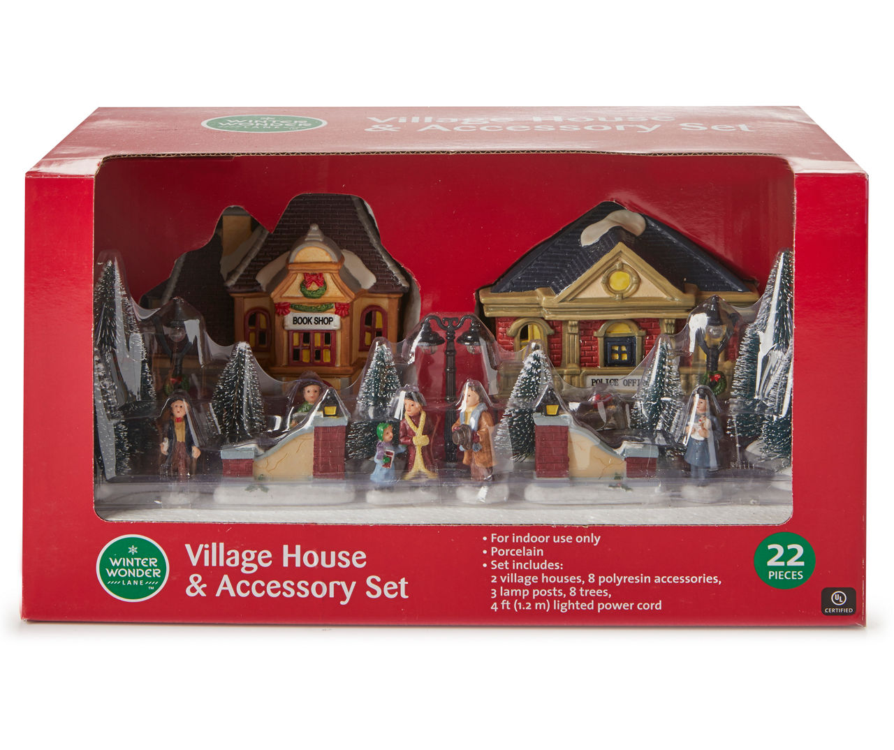 Christmas Village Houses Walmart